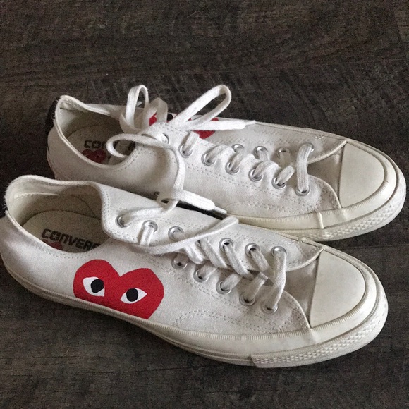 Converse | Shoes | Converse Chuck Taylor Hidden Heart Low Top Sneaker ...